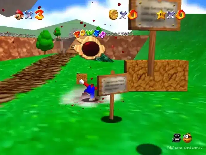 Super Mario 64 Gore/Hard-Mode - Variatkowo.pl